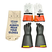 Item # GK216RB, Class 2 Glove Kit 16" Red/Black On Burlington Safety ...